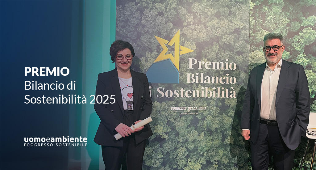 Premio Bilancio di Sostenibilità 2025 - UOMOeAMBIENTE