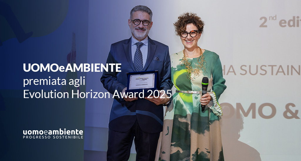 UOMOeAMBIENTE premiata agli Evolution Horizon Award 2025 - UOMOeAMBIENTE